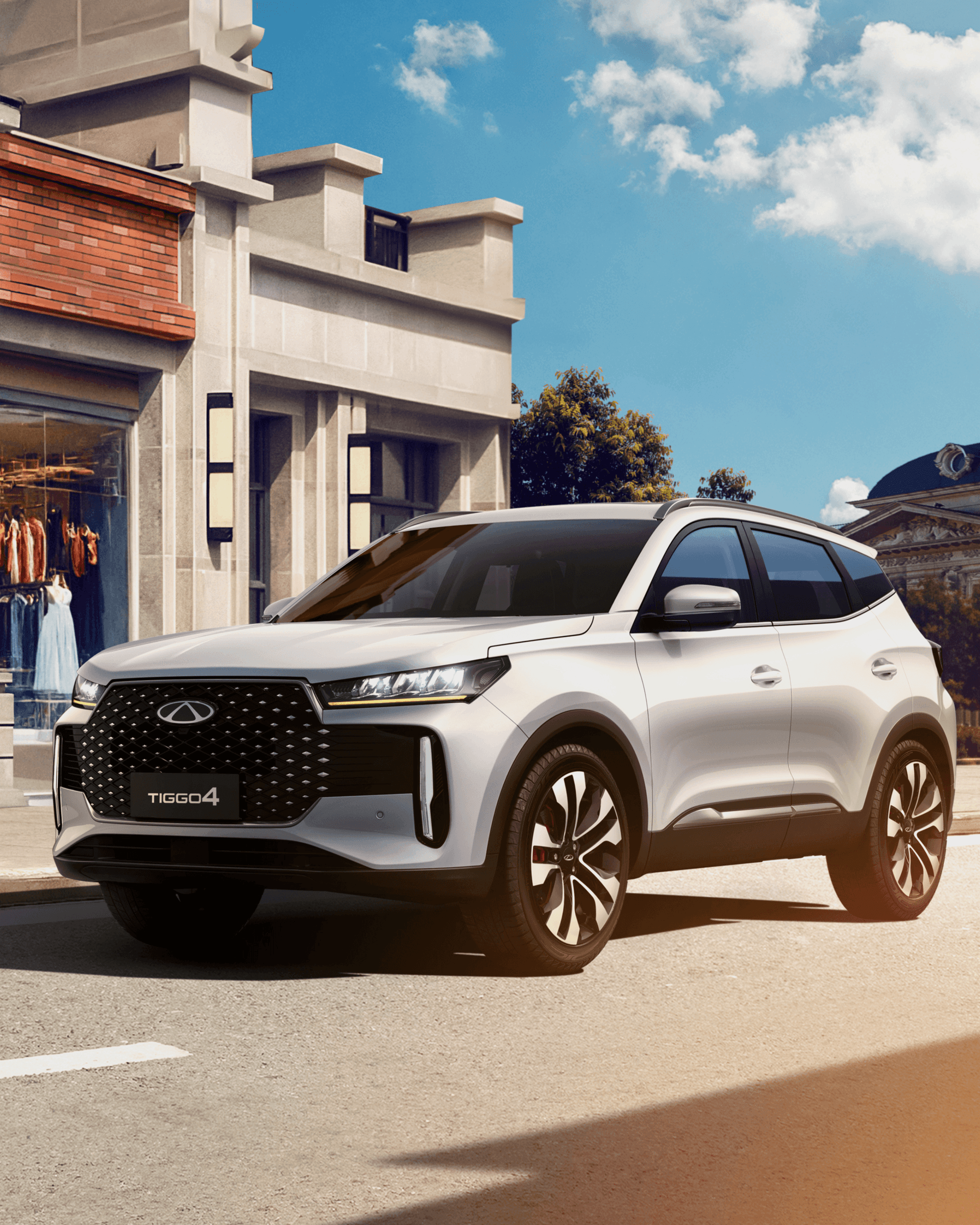 Chery Tiggo 4 2026 in Kuwait | Compact SUV Price, Features & Specs